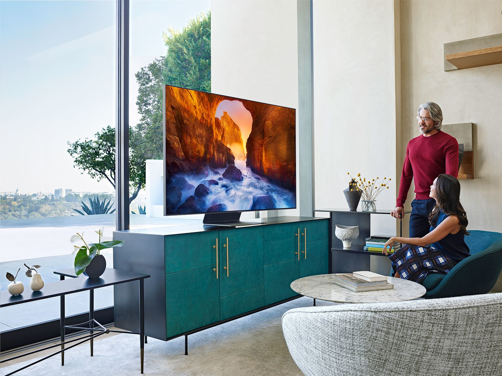 Samsung Q90 Series 65" QLED 4K (2160p) UHD Smart TV with HDR ...