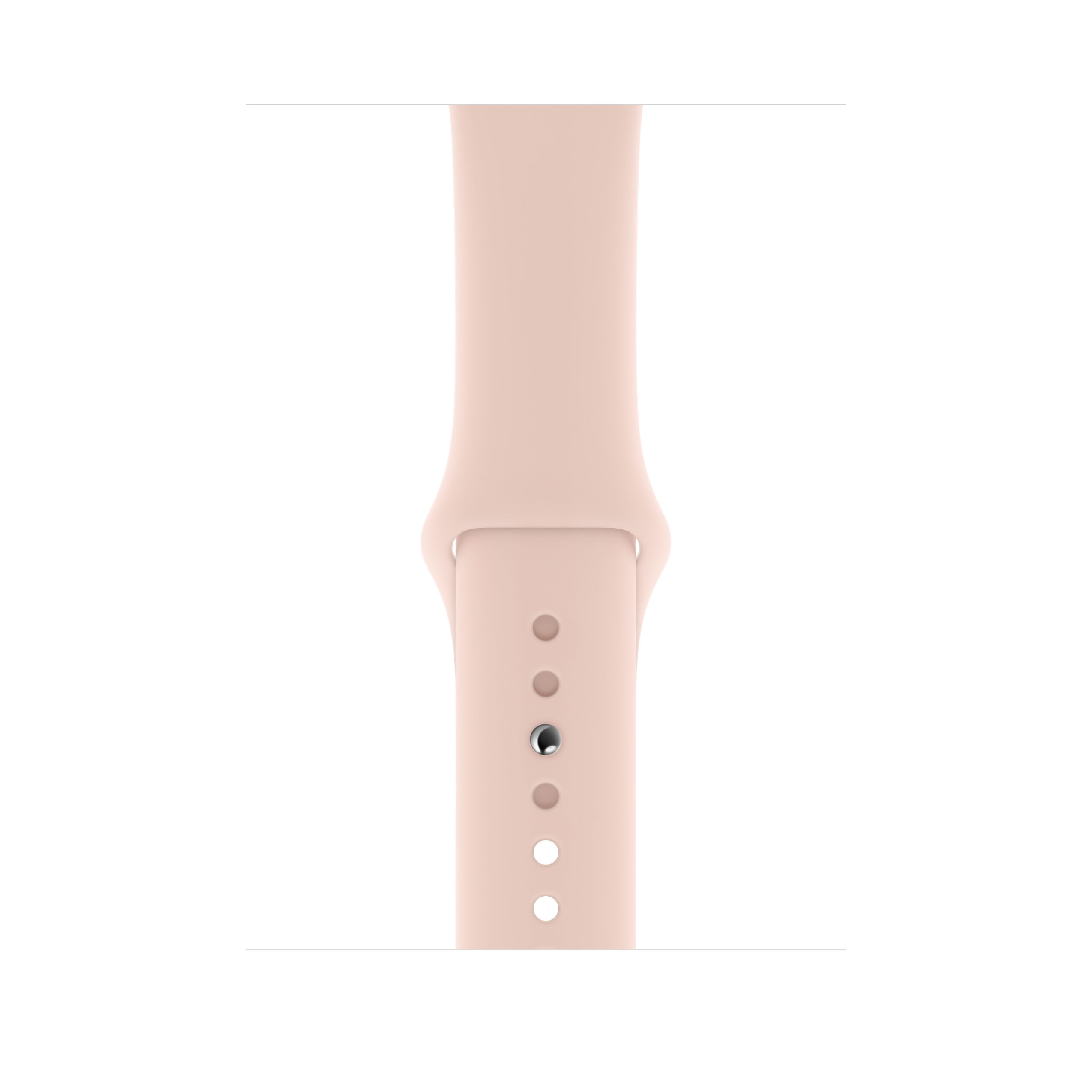 Apple Watch Series 5 GPS, 44mm Gold Aluminum Case with Pink Sand Sport ...