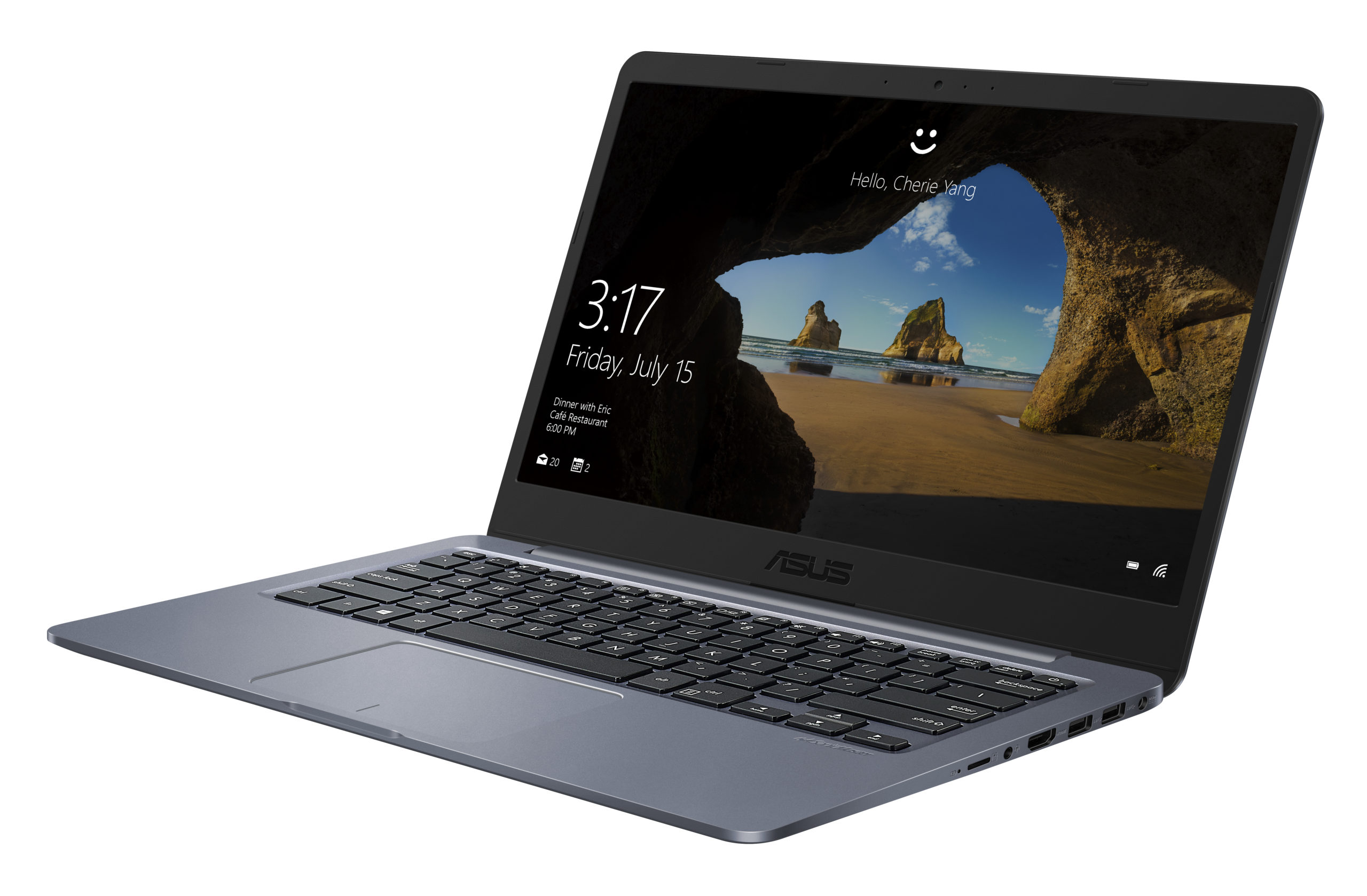 Asus L406MA-WH02 Celeron® Dual-Core N4000 1.1GHz 64GB eMMC 4GB 14 ...