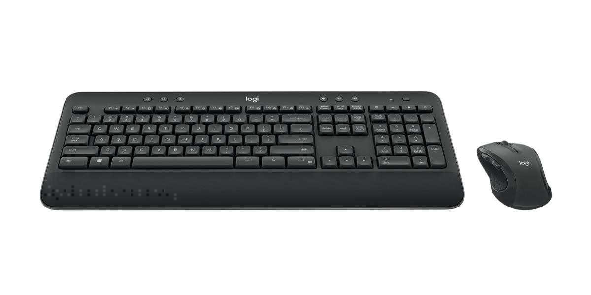 Logitech MK545 Advanced Wireless Keyboard and Mouse Combo Black ENGLISH ...