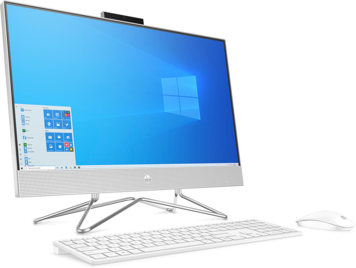 HP AIO 24-DP0124 AMD Ryzen 5 4500U 2.375GHz 1TB SSD 8GB 23.8 ...