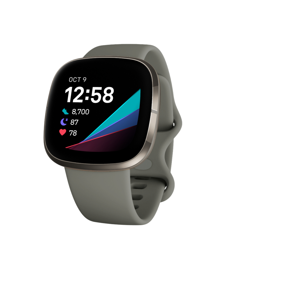 Fitbit Sense Advanced Smartwatch with Tools for Heart Health, Stress ...
