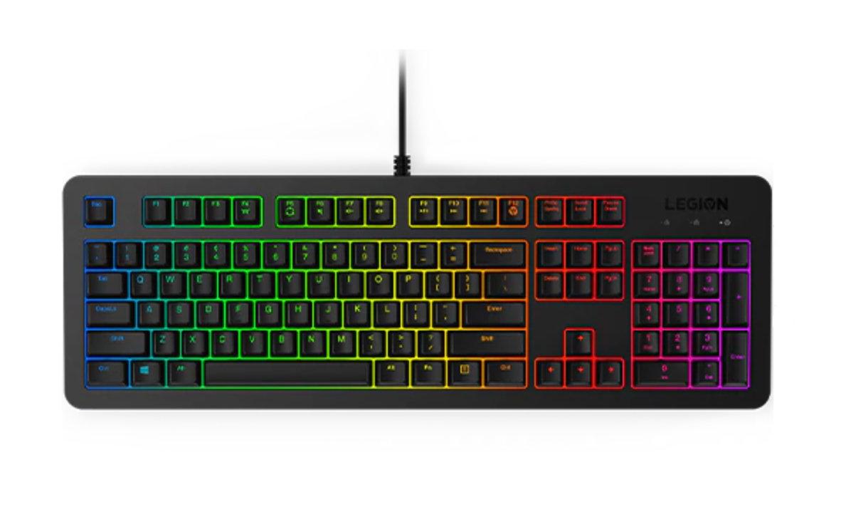 Lenovo Legion K300 Full-size Wired RGB Gaming Keyboard BLACK - GY40Y57708