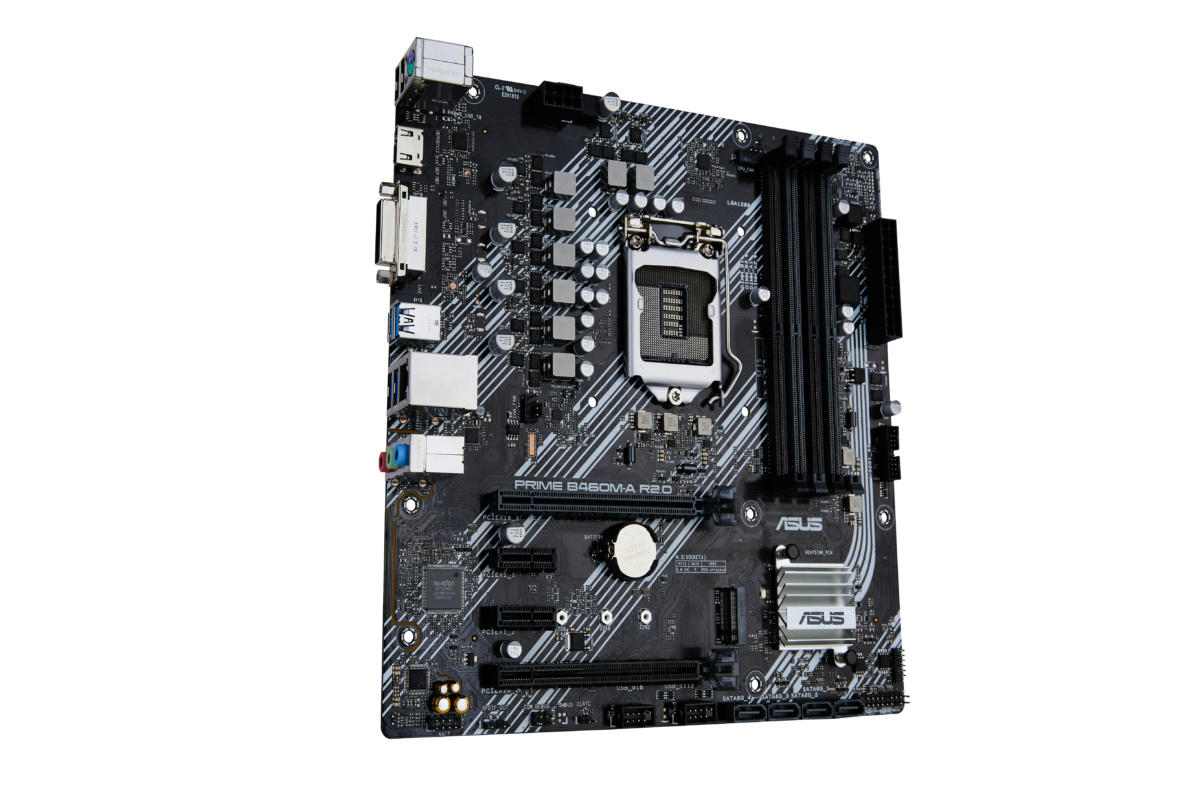 Asus PRIME B460M-A WIFI FCLGA1200 Micro ATX Motherboard : 1 x DDR4 Slot ...