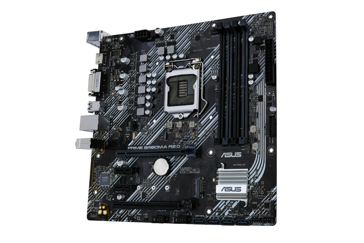 Asus PRIME B460M-A WIFI FCLGA1200 Micro ATX Motherboard : 1 x DDR4 Slot ...