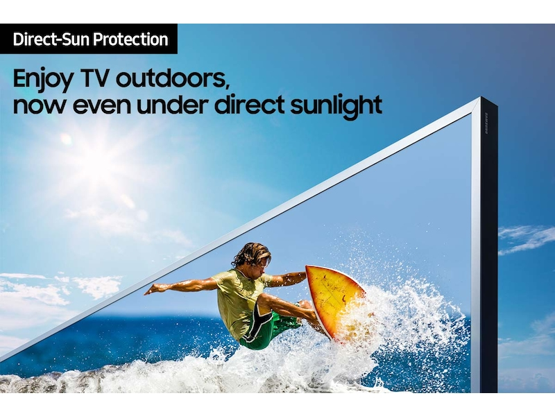 SAMSUNG 65" CLASS THE TERRACE FULL SUN OUTDOOR QLED 4K SMART TV ...