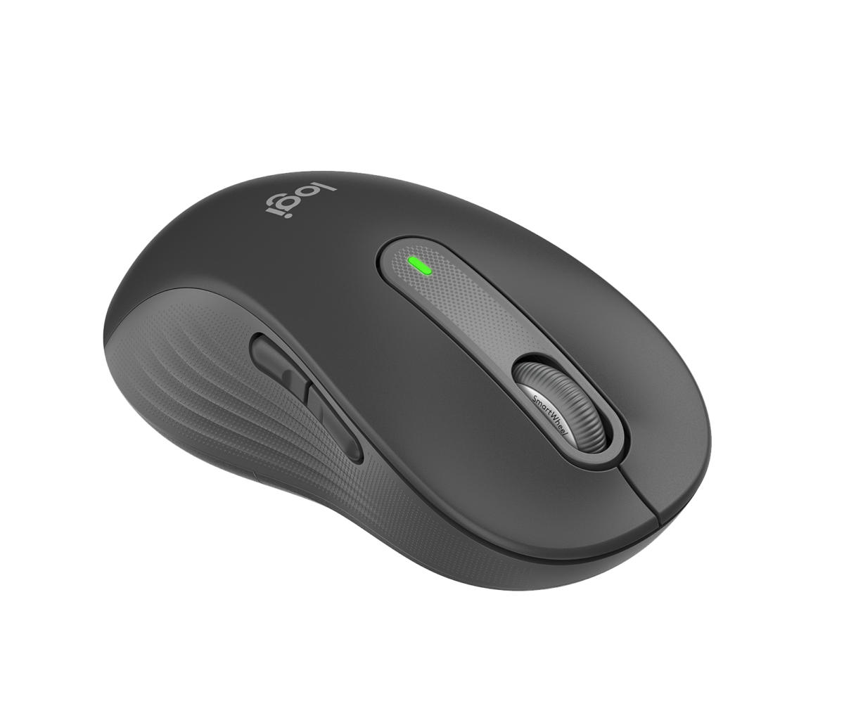 Logitech M650 Large Wireless Mouse - Graphite (left handed only) (must ...