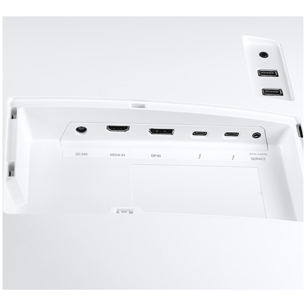 Samsung 34" CJ791 Thunderbolt 3 Ultra Wide Screen Curved Monitor ...