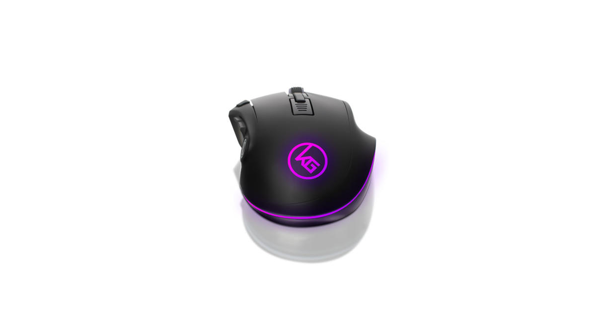 IOGEAR GME680 12-Button USB 2.0 Wired Optical Mouse BLACK - GME680