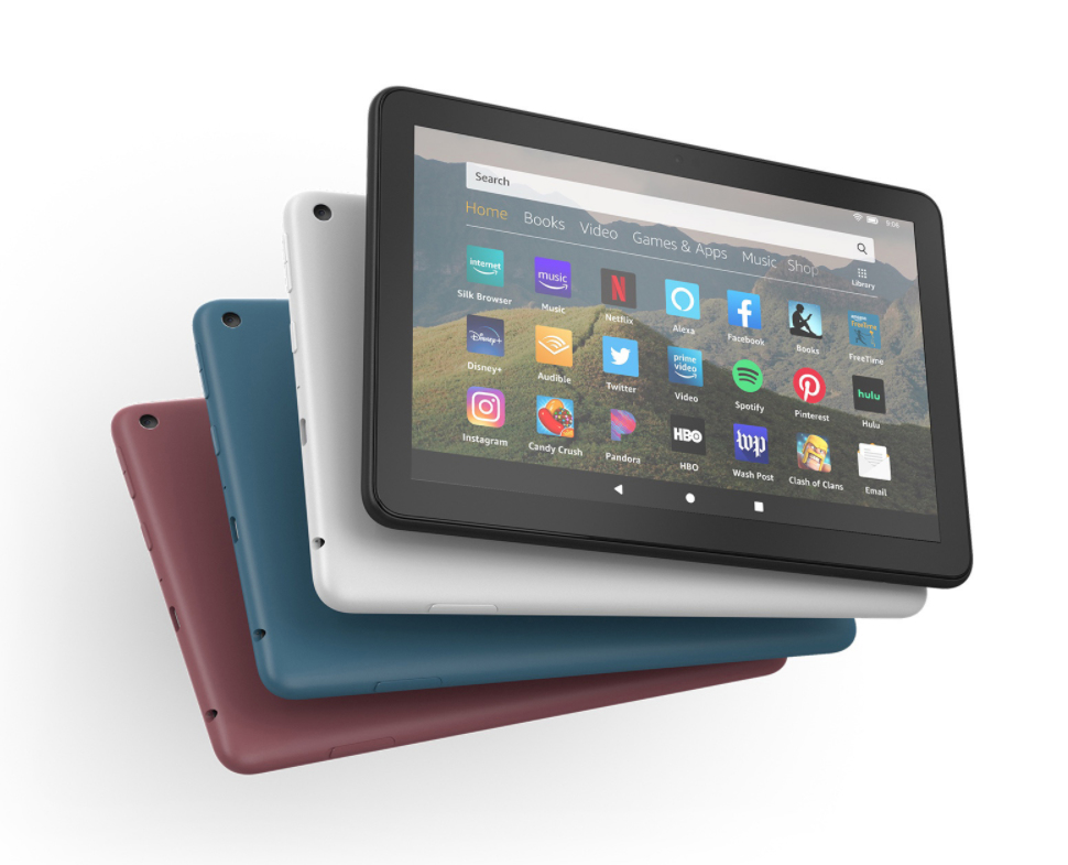 Amazon Fire HD 8 10th Gen 2020 MT8168 32GB eMMC 2GB 8" (1280x800 ...