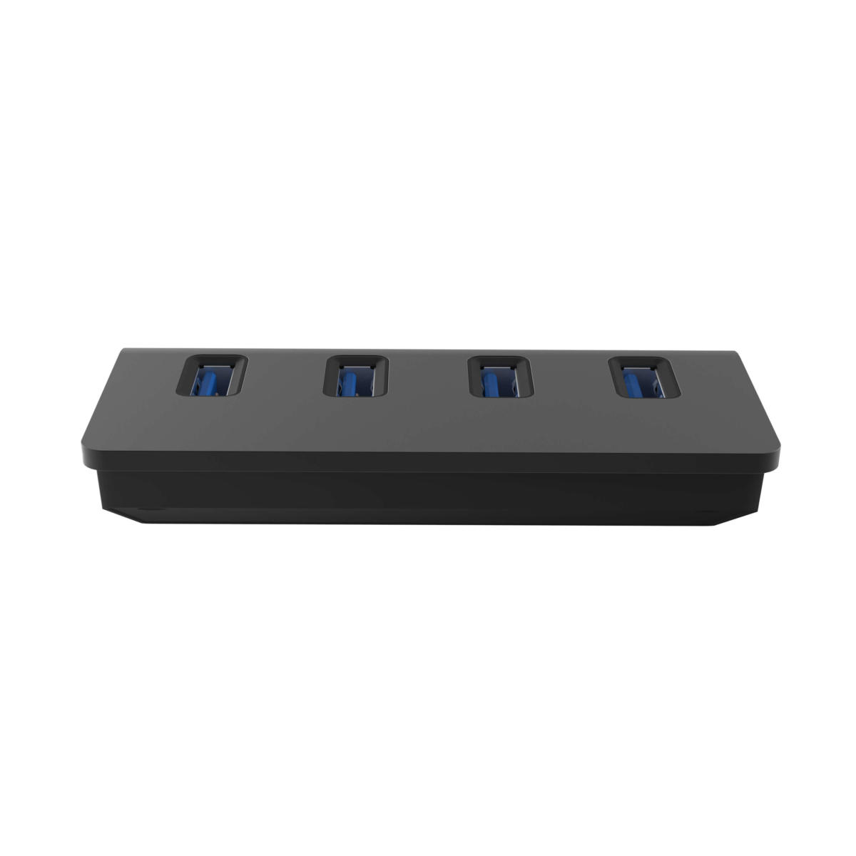 Hb Mc3b 33 Sabrent Premium 4 Port Black Aluminum Usb 3 0 Hub 30