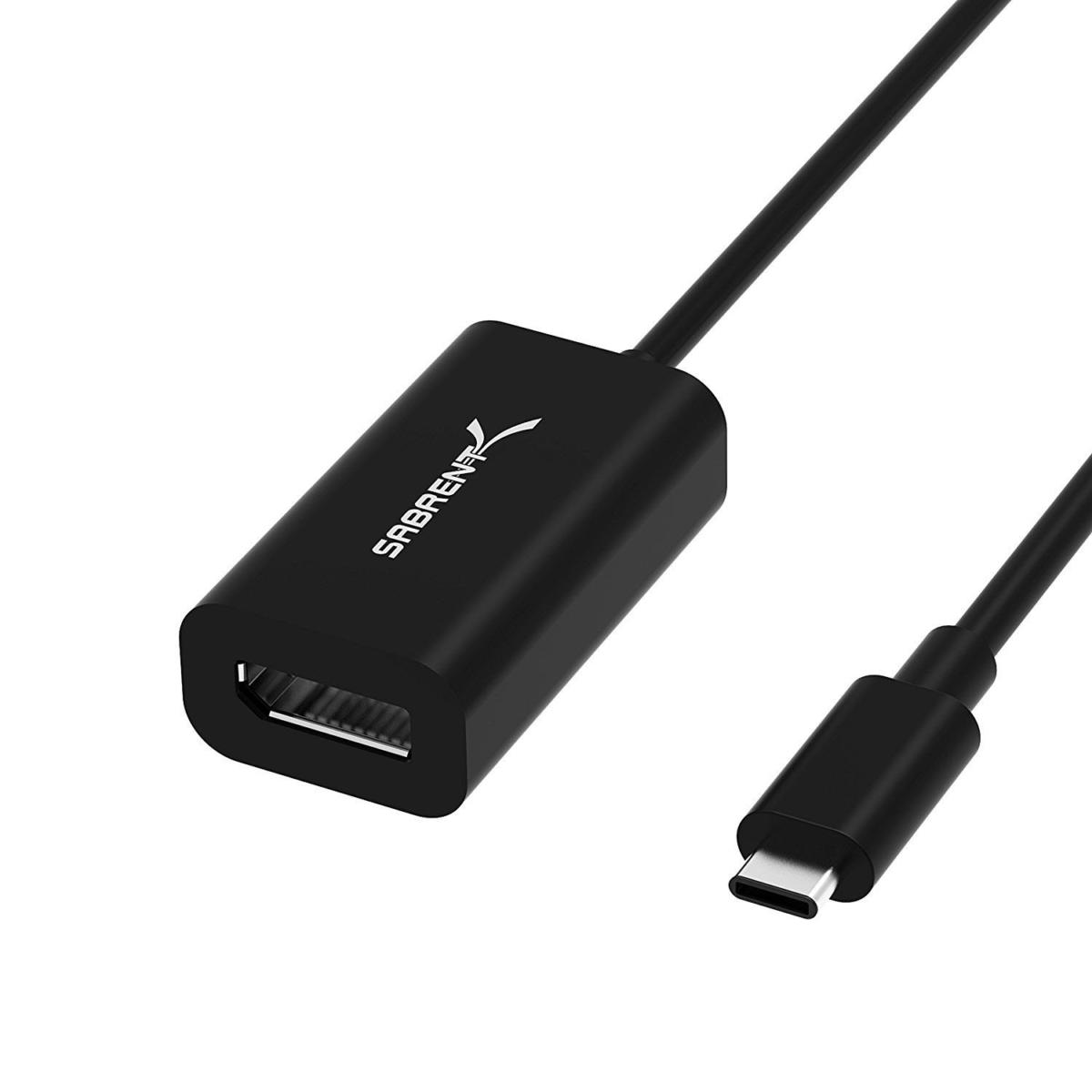 DA-DPUC - $27 - Sabrent USB 3.1 Type-C to DisplayPort Adapter (DA-DPUC)