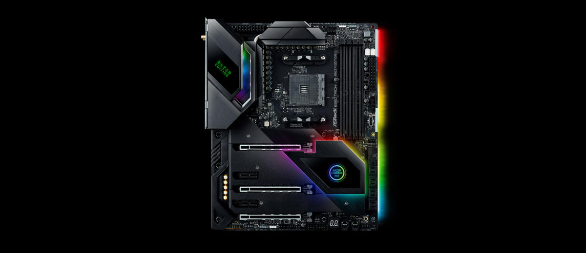 ASRock B550 TAICHI RAZER ED WIFI *[FCLGA1200]* ATX Motherboard : 1 x ...