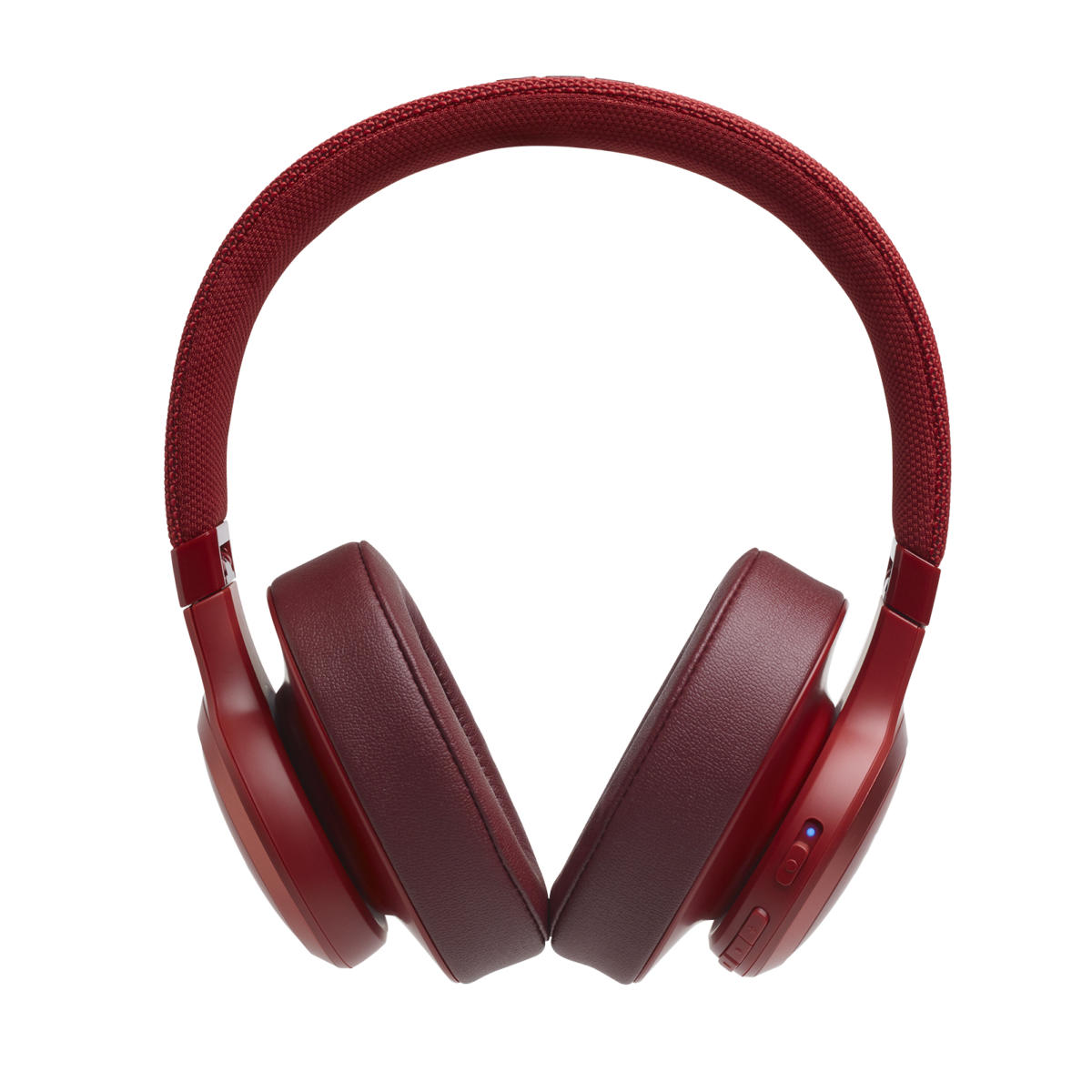 JBLLIVE500BTREDAM - $73 - JBL Live 500BT Over-Ear Wireless Headphones - RED