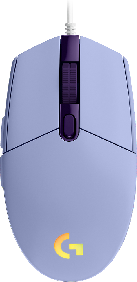 Logitech G203 Lightsync GAMING Mouse LILAC : RGB Lighting, 200-8000 dpi ...