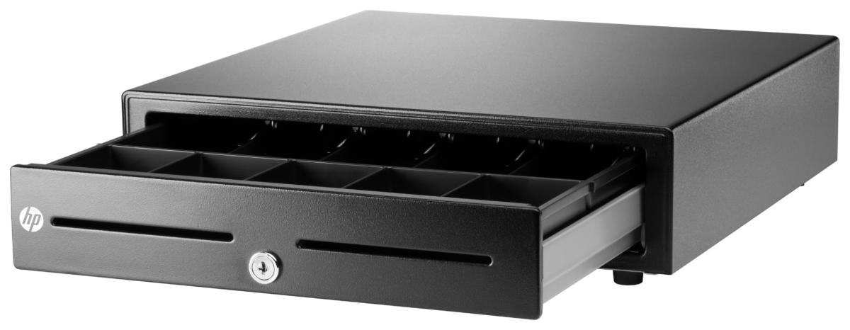 HP Standard Duty Cash Drawer BLACk : Standard Lock Type, Keyed Alike ...