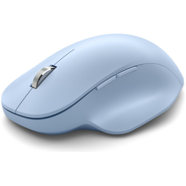 222-00049 - $44 - Microsoft Bluetooth Ergonomic Mouse PASTEL BLUE