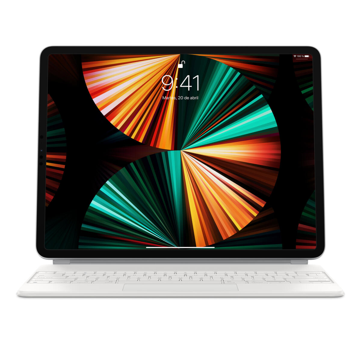 Apple iPad Magic Keyboard for iPad Pro 12.9" White Spanish - MJQL3Y/A