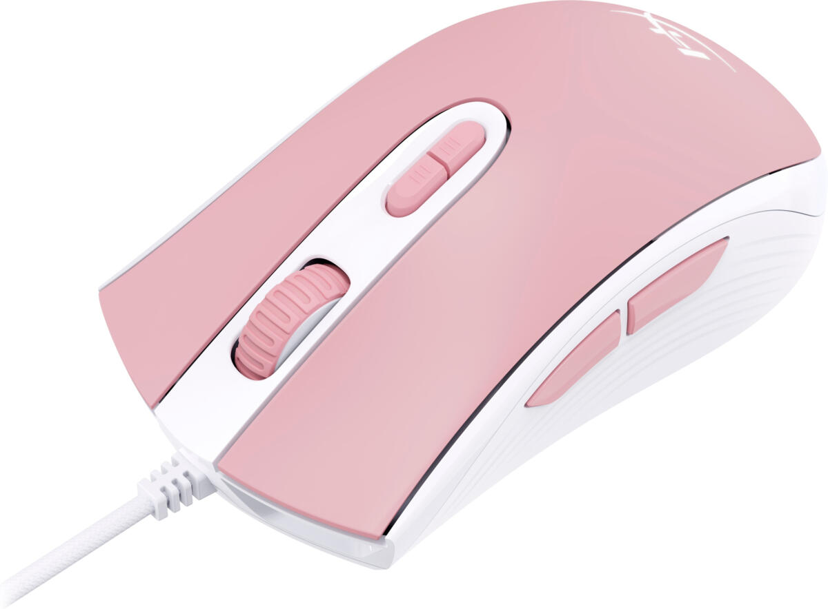 HyperX Pulsefire Core Gaming Mouse WHITE-PINK - 639P1AA