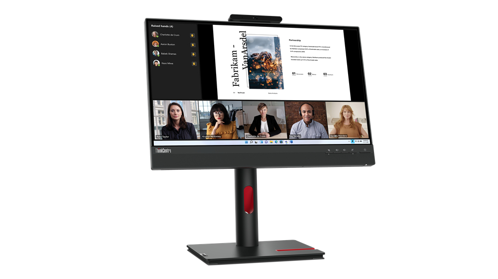 Lenovo ThinkCentre Tiny-In-One Gen 5 21.5" (1920x1080) Dual Port HDMI ...
