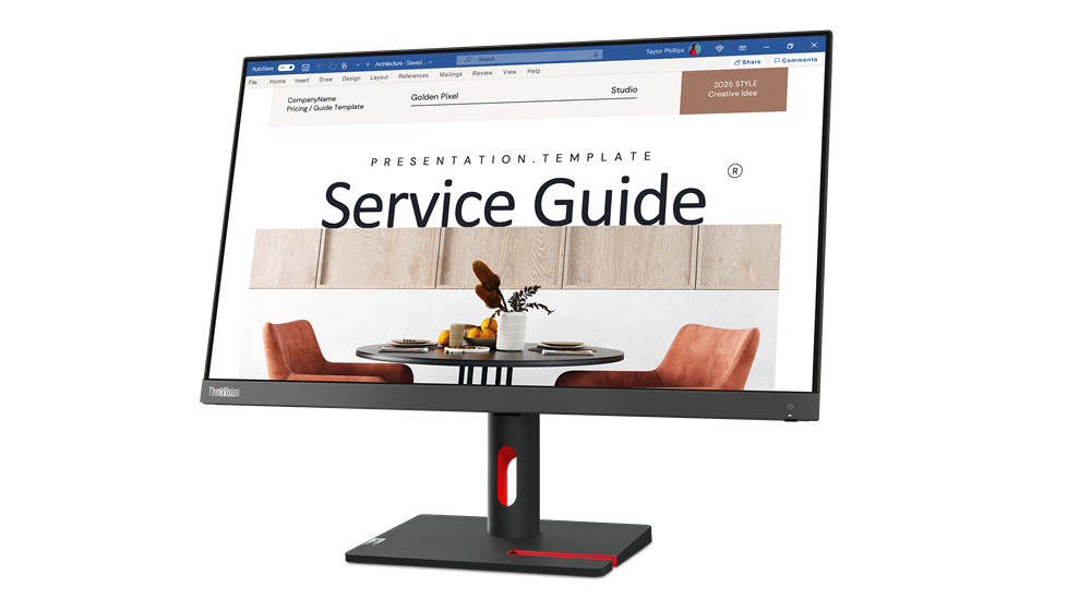 Lenovo ThinkVision S24i-30 23.8" (1920x1080) LED Monitor - 63DEKAR3US-LCR