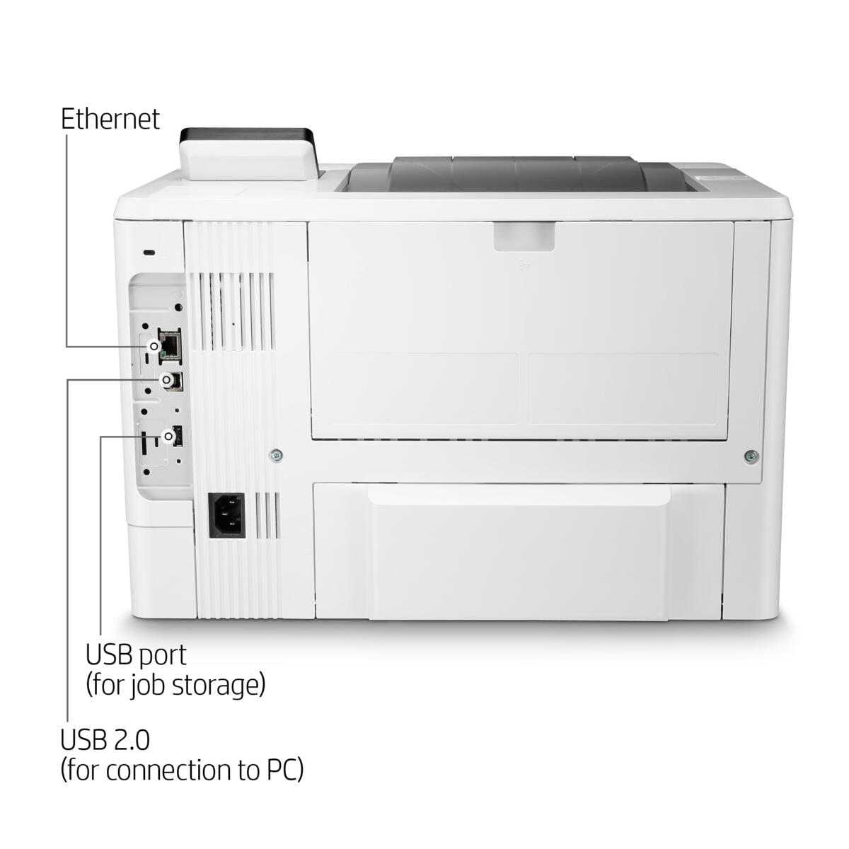 HP LaserJet Enterprise M507dn Monochrome Printer with built-in Ethernet ...